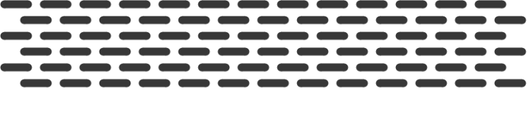 Slot all across perforated metal patterns