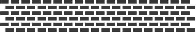 Rectangular all across perforated metal patterns