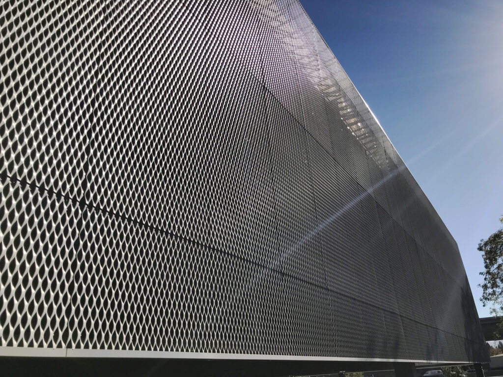 1625 Plymouth Expanded Mesh Parking Garage Screen