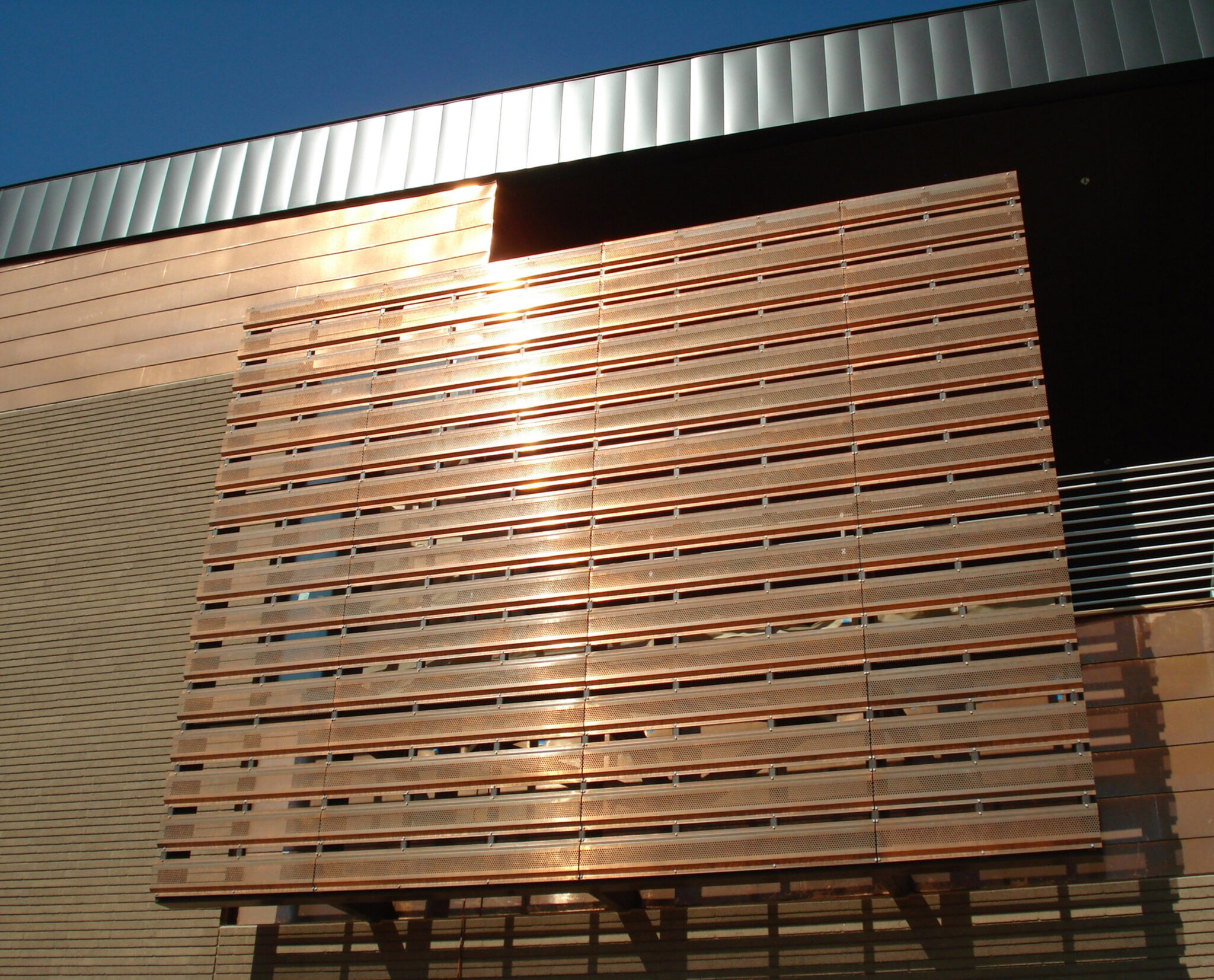 Perforated Privacy Screen