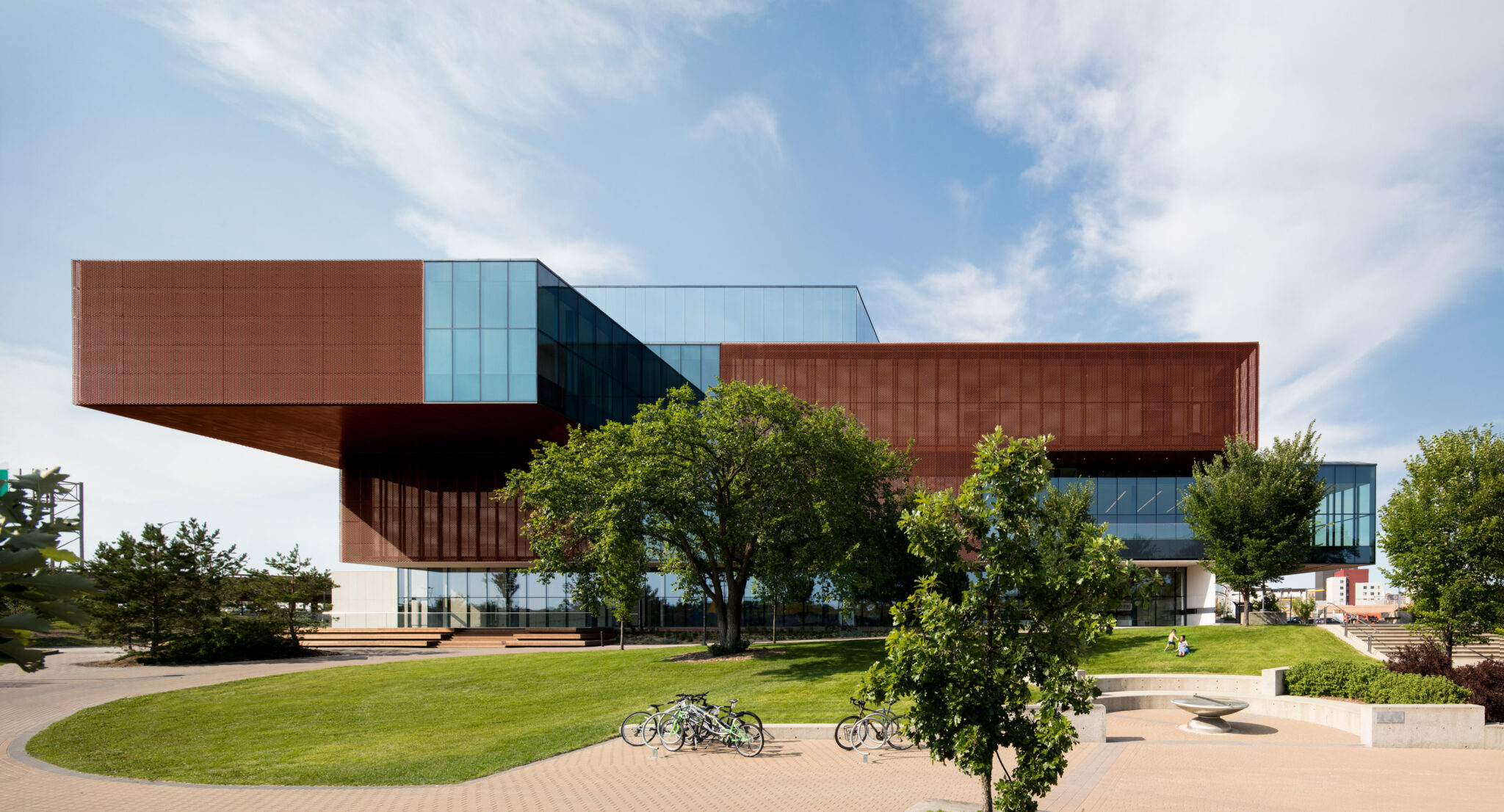 Museum Sunscreen Manufactured Expanded Mesh