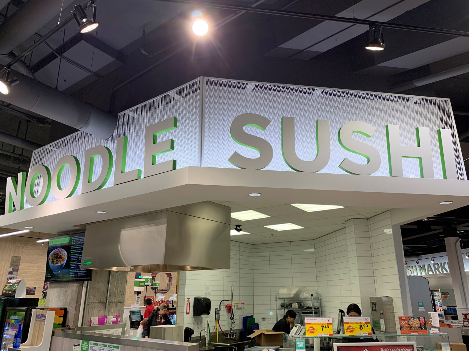 The Sobeys Toronto signage features Gracia expanded mesh, perfect for ...