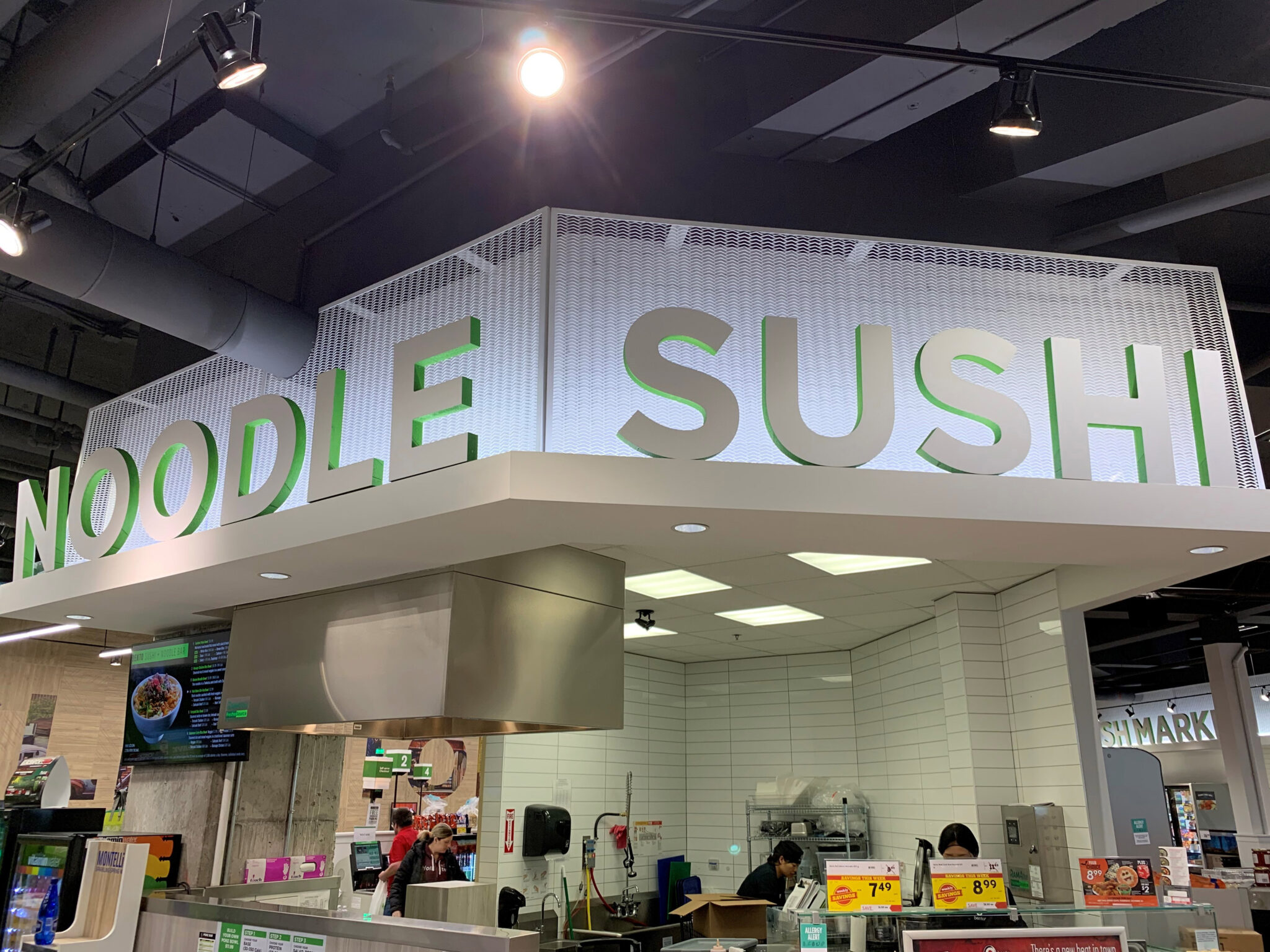 The Sobeys Toronto signage features Gracia expanded mesh, perfect for ...