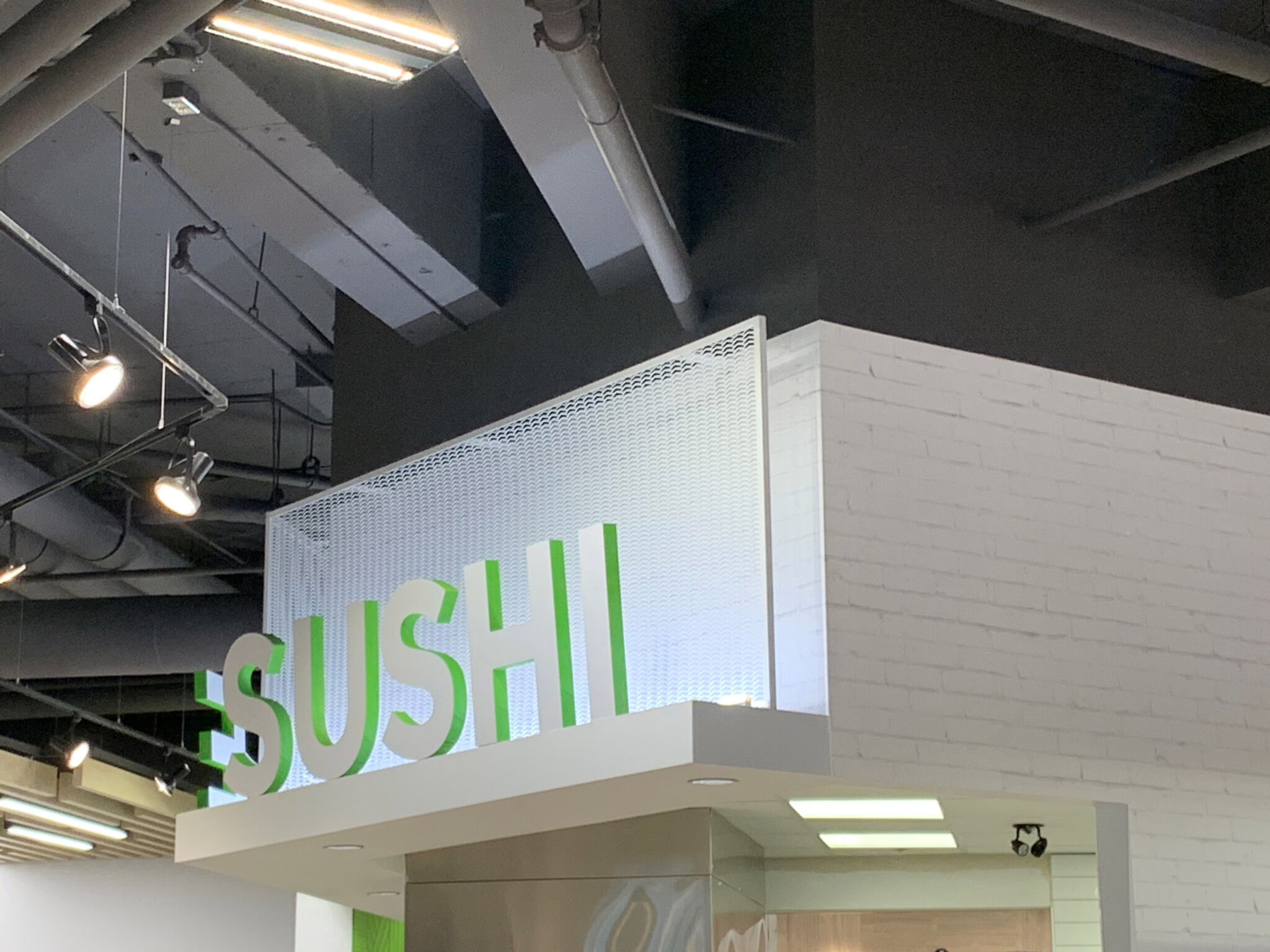 The Sobeys Toronto signage features Gracia expanded mesh, perfect for ...