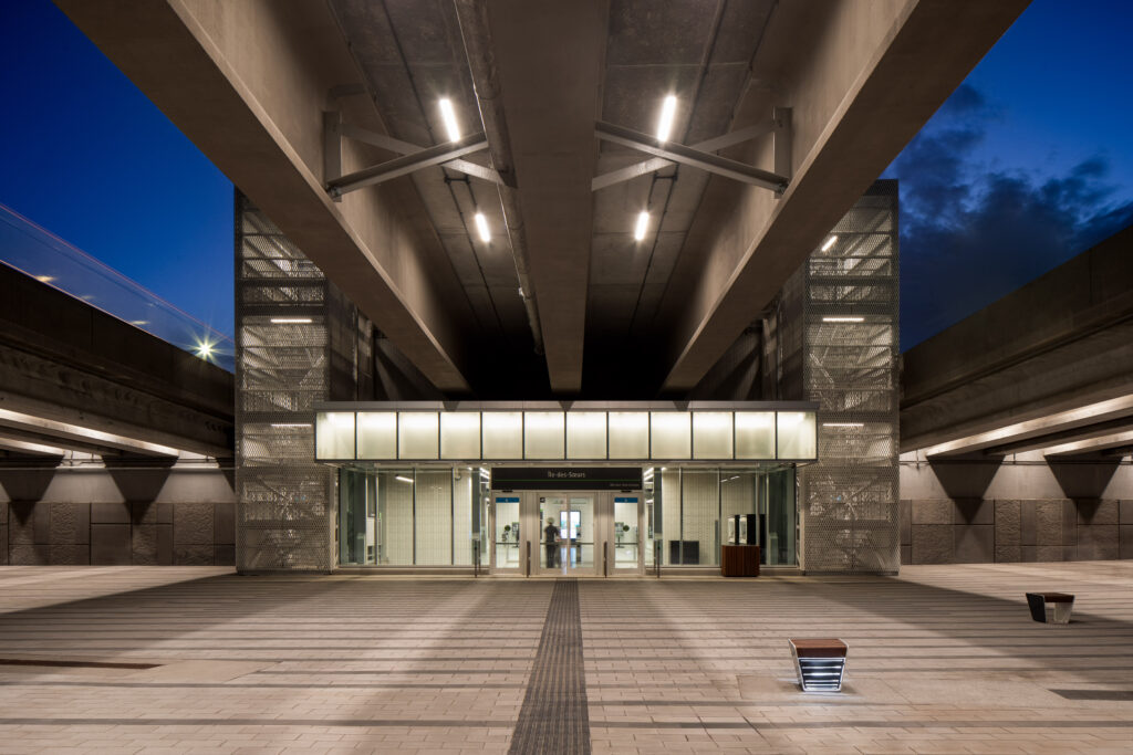 Montreal Airport Parking Deck Cladding