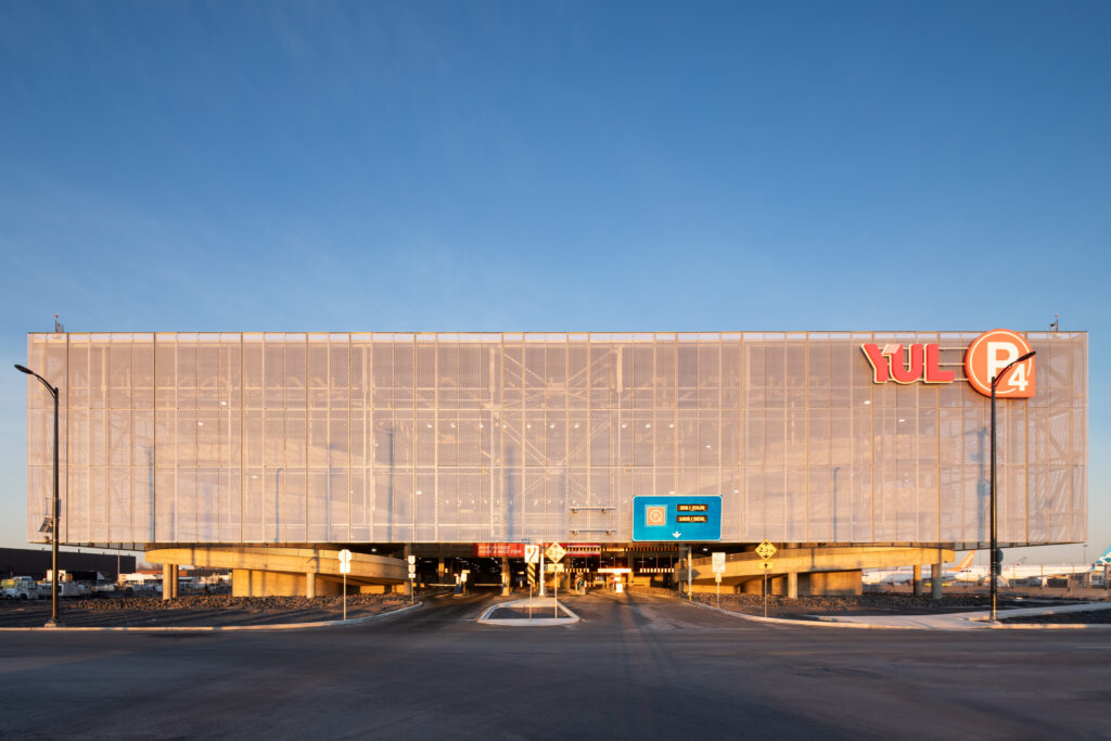 Montreal Airport Parking Deck Cladding