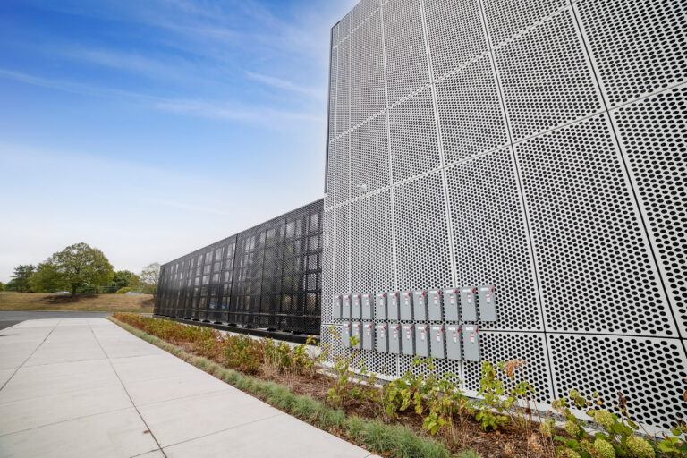 Illinois EPA Perforated Metal Facade and Loading Dock Screen