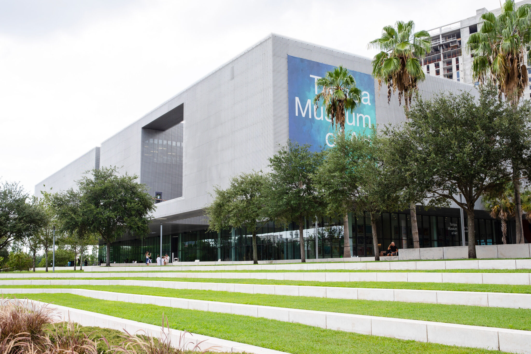 Double Layered Perforated Metal Museum Façade