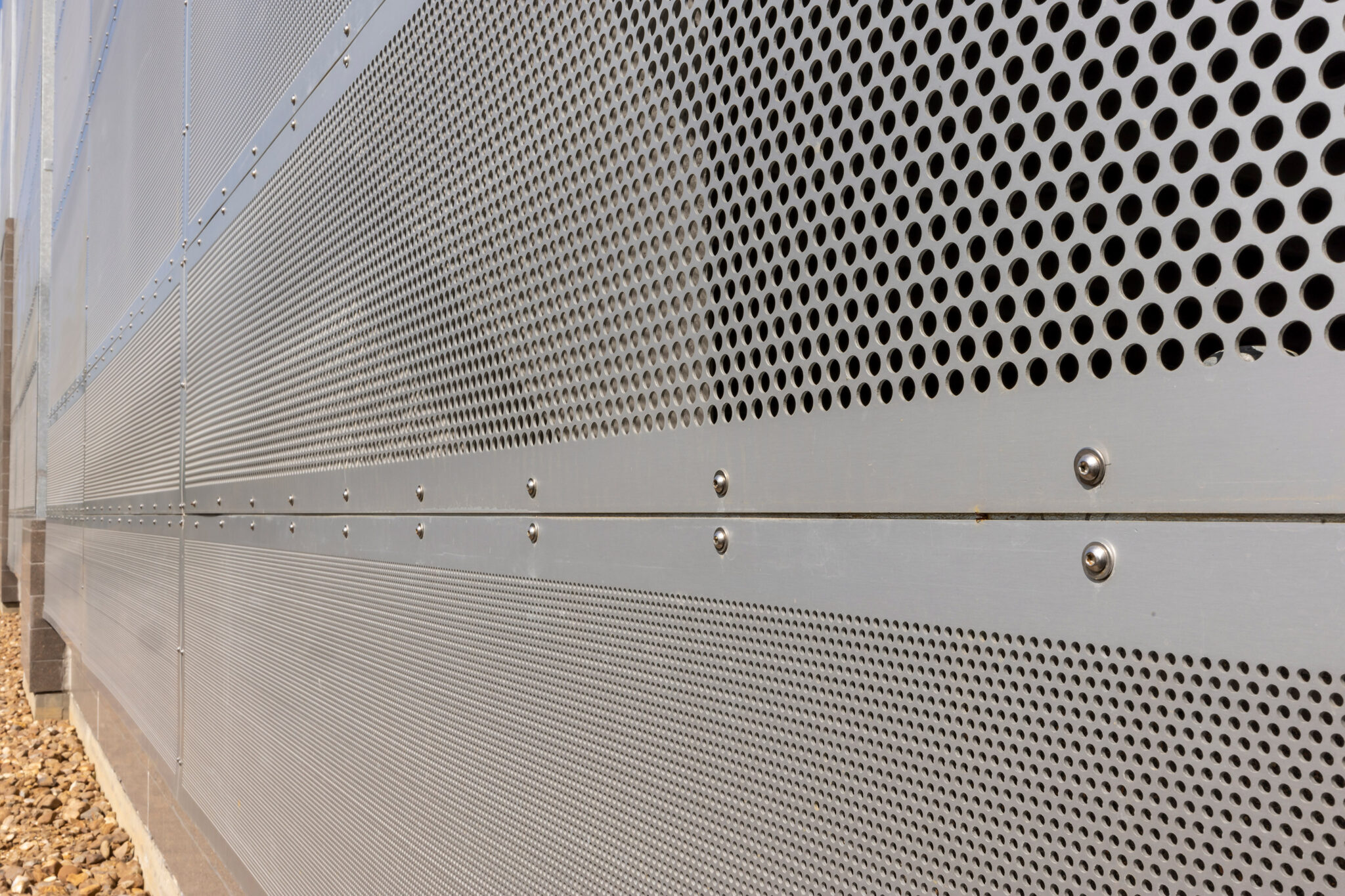 Parking Garage Perforated Metal Panels